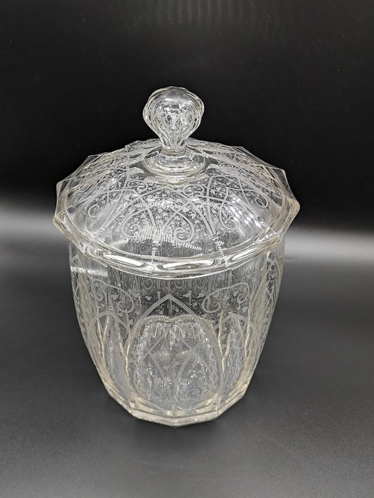 váza sklo l Moser l Antik KV